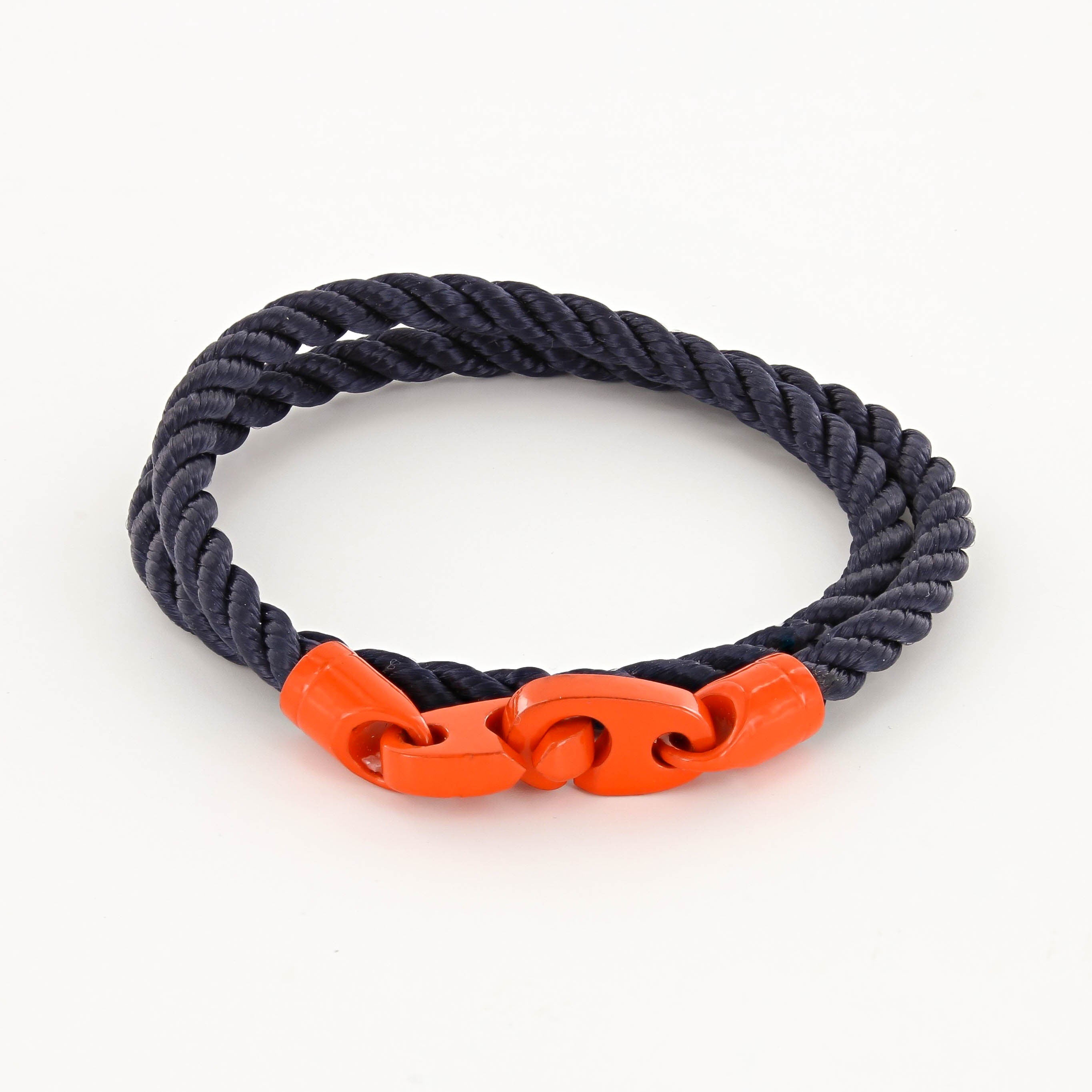 Signal Double Wrap Rope Bracelet with Powder Coated Brummels ...